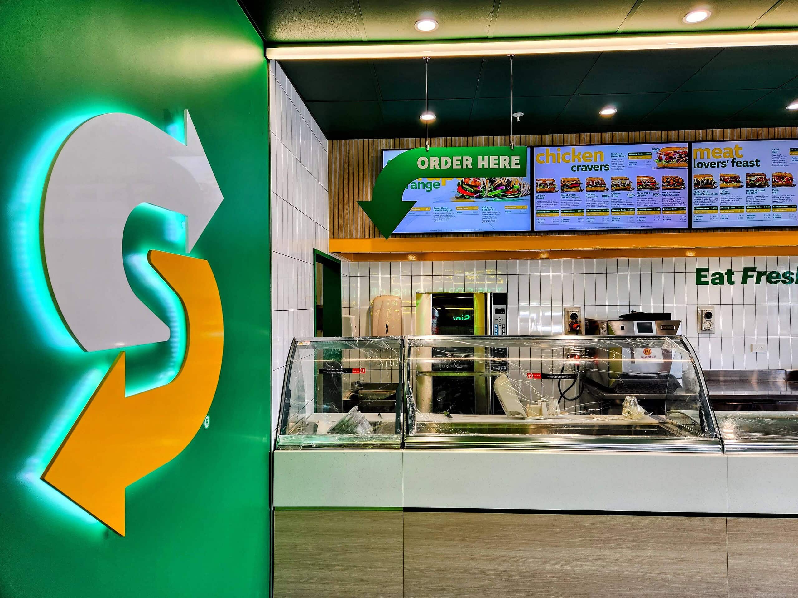 Subway Fresh Forward 2.0 Fitout Specialists | Brand-Compliant QSR ...